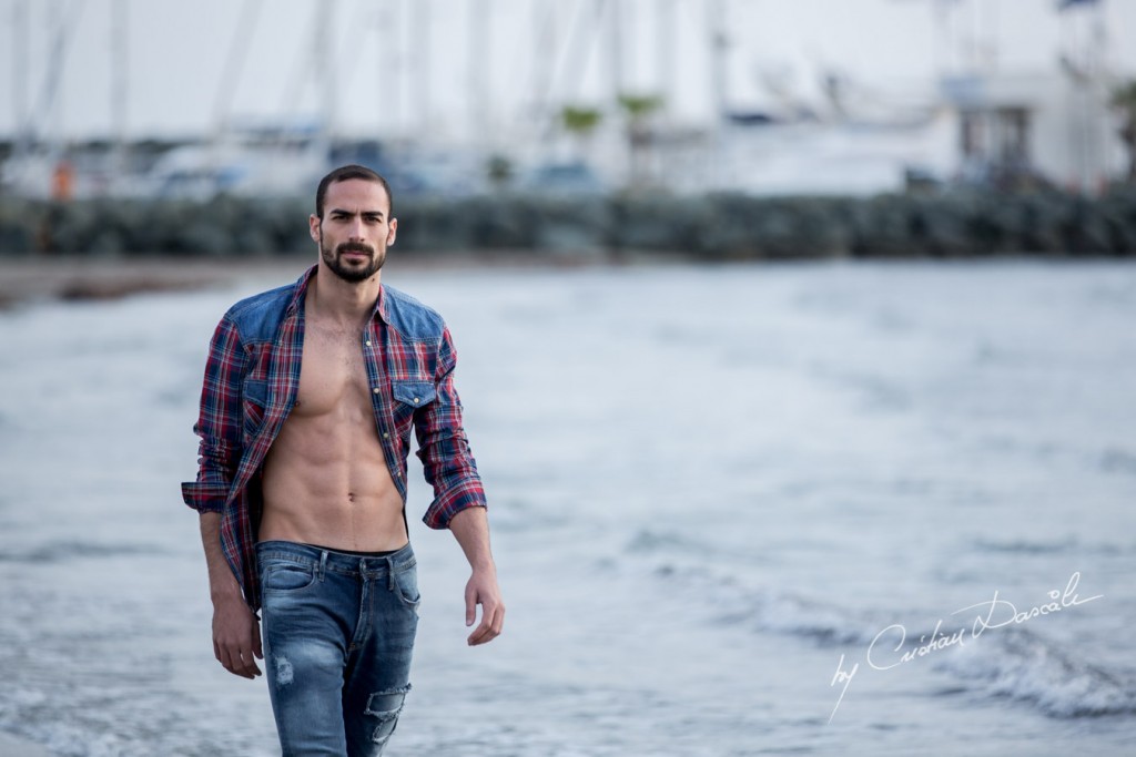 Model Photo-shoot at Saint Raphael Beach | Striking Hassan